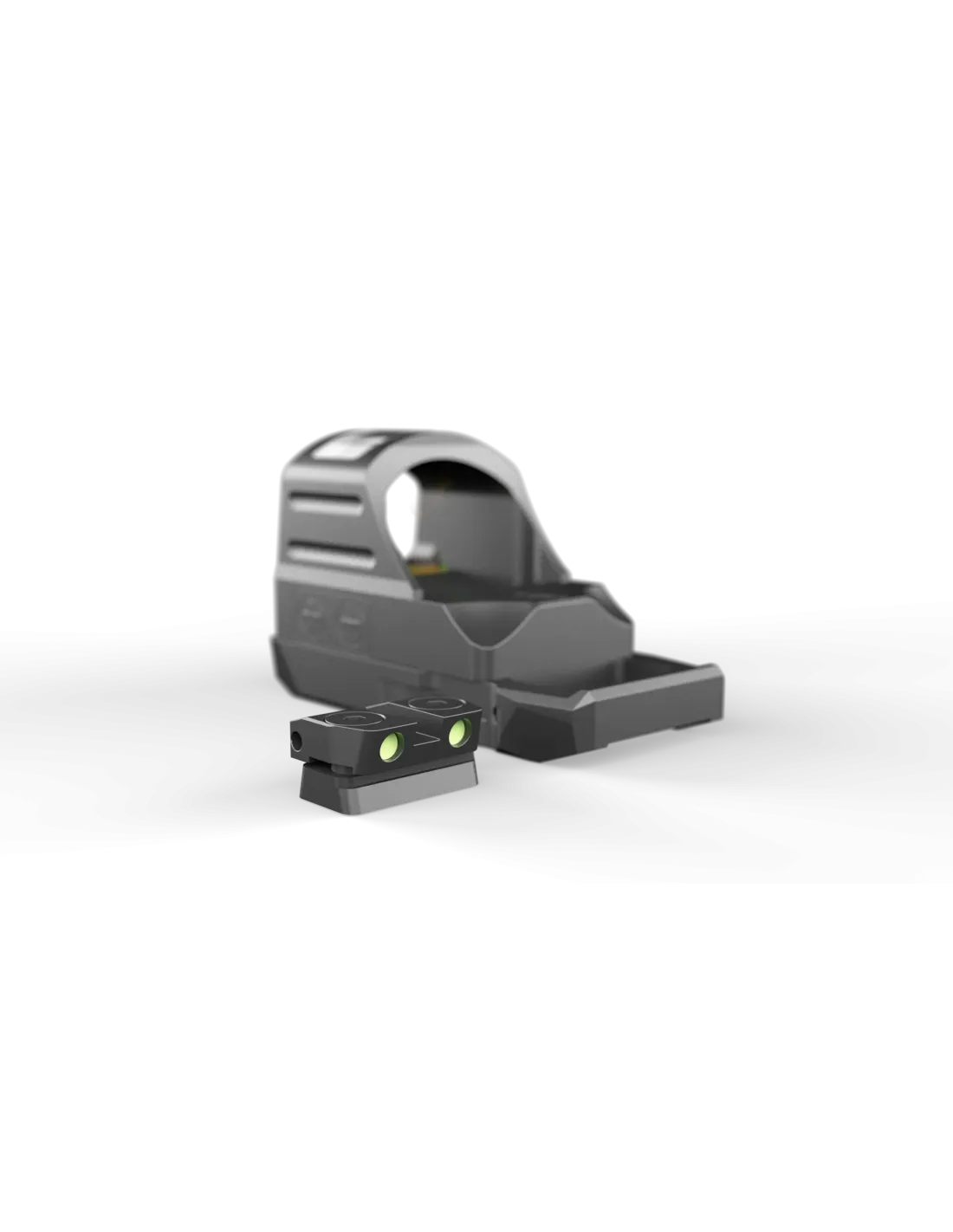 Montaje magnético y alza fotoluminiscente RMR HK USP y Compact